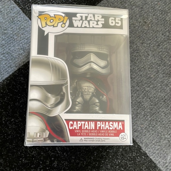 Funko | Toys | Star Wars Captain Phasma Funko Pop With Funko Protector ...